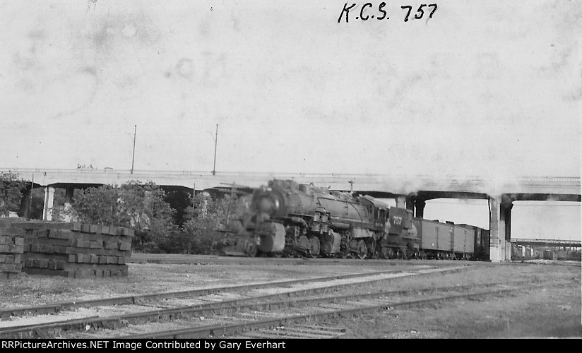 KCS 2-8-8-0 #757 - Kansas City Southern